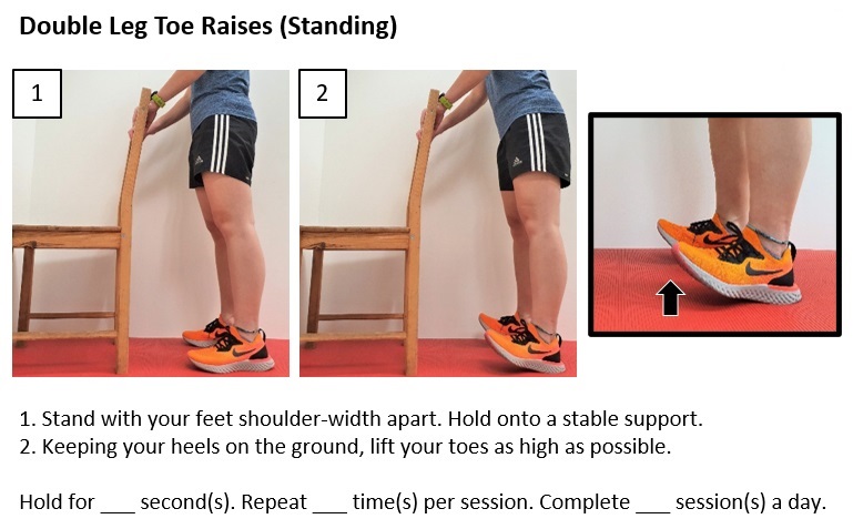 Types of Exercises - Tan Tock Seng Hospital